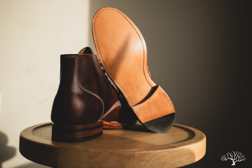Viberg Horween Brown Nut Cypress Boondocker Boot and Rockland Blucher ...